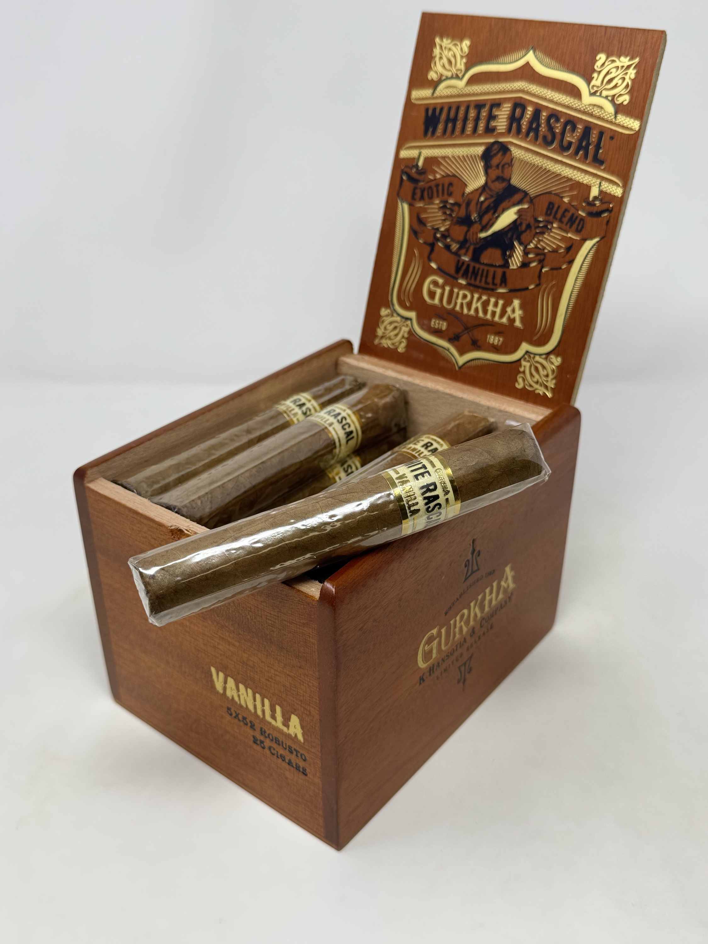 Gurkha White Rascal Robusto | Vanilla-Infused Cigar